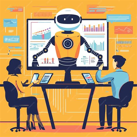 Premium Vector Artificial Intelligence Robot