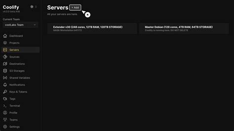 Build Server Coolify Docs