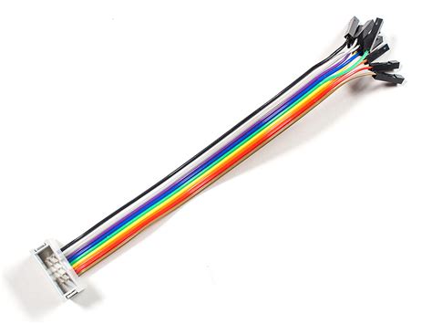 10 Pin Idc Socket Rainbow Breakout Cable Buy In Australia Ada1199