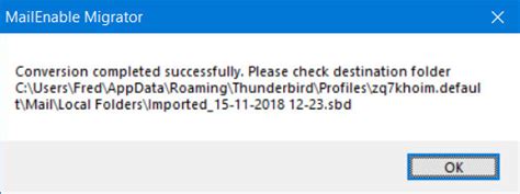 Mailenable To Thunderbird Converter Export Mai Files To Thunderbird