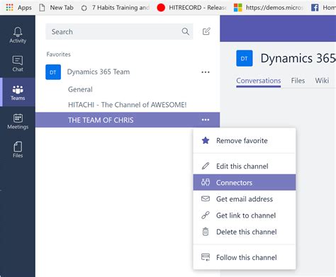The Dynamics Evolution Microsoft Teams Dynamics Customer Engagement And Some Other Ideas
