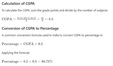 CGPA To Percentage Calculator Advanced CGPA Calculator