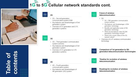 Table Of Contents 1g To 5g Cellular Network Standards Download Pdf