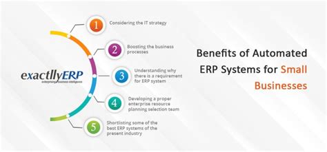Benefits Of Automated Erp Systems For Small Businesses
