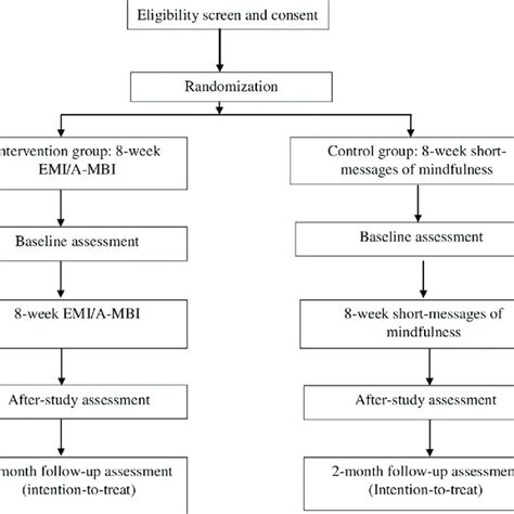 Flowchart Of Participants Through The Trial Download Scientific Diagram