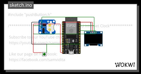 Clock Wokwi Esp32 Stm32 Arduino Simulator