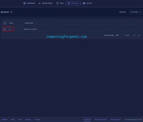run local aws cloud stack using localstack on linux computingforgeeks