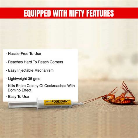 Anti Roach Gel 35 Gm Cockroach Killer Gel Pack Of 1 Fujiaka
