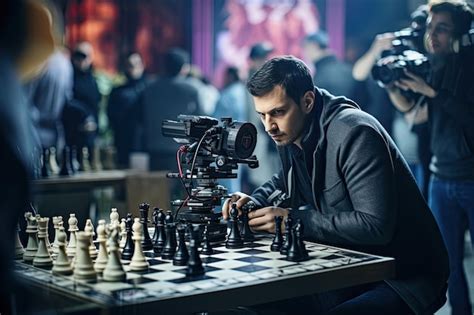 Cinematic Capture Masterful Chess Moves Through The Lens Of A