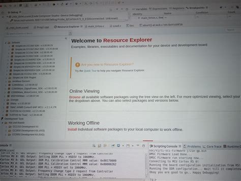 Ccstda4vmxevm The Sdkrtosautoj7 Is Not Automatically Recognized In The Resource Explorer