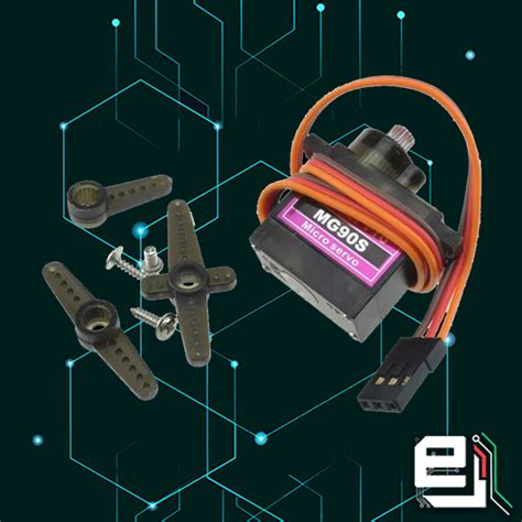 Servomotor Mg90s 180° Con Engranes Metálicos