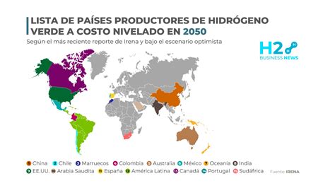 Chile Y Colombia Entre Los Cinco Países Del Mundo Que Producirán El