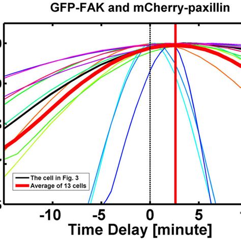The Results Of Time Correlation Analysis Of Independent Experiments On