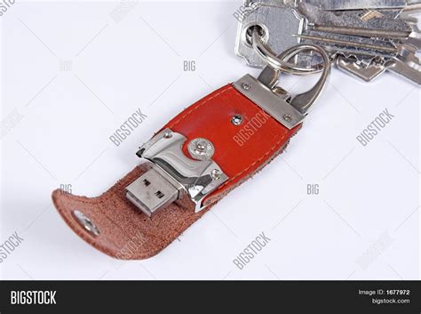 Usb Memory Key Ring Image Photo Free Trial Bigstock