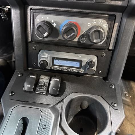 Polaris Xpedition Radio And Remote Head Intercom Mount Kit Rugged Radios