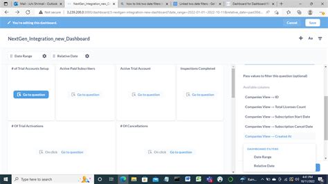 linked two date filters get help metabase discussion