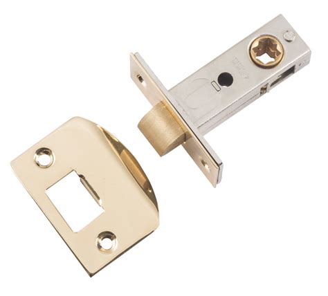Hard Sprung Split Cam Tube Latch L60mm Polished Brass TradCo