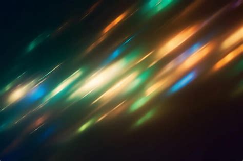Premium Ai Image Lens Flare Overlay Blur Colorful Glow Optical Glare Leak Party Illumination