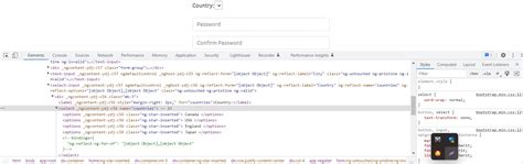Unable To Display A Reusable Select Inputdropdown Component In