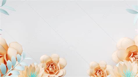 สีชมพู ดอกไม้ตัดกระดาษ นีออน ดอกไม้ธรรมชาติ ดาวน์โหลดพื้นหลัง Powerpoint ฟรี Slidesdocs