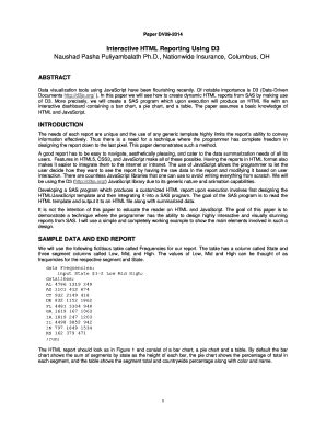 Fillable Online Mwsug Interactive HTML Reporting Using D3 Mwsug Fax Email Print PdfFiller