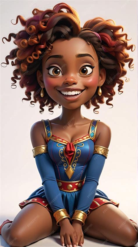 Premium Photo A Cartoon Character Sitting On The Floor