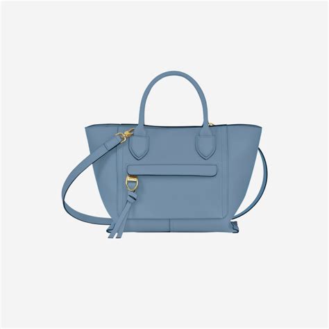 롱샴 메일박스 미디움 핸드백 슬레이트 Longchamp Kream