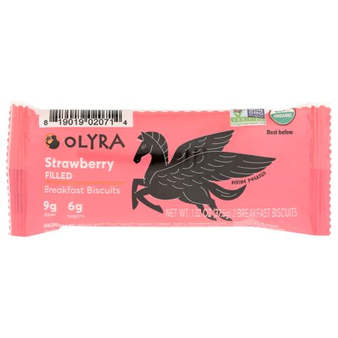 Olyra Strawberry Fruit Filled Breakfast Biscuits 1 32 Oz Delivery Or Pickup Near Me Instacart