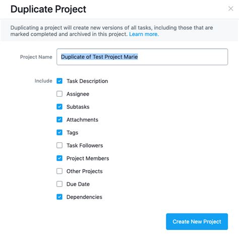Duplicate A Project Not All Of Dependencies Copy Over Closed Asana Forum