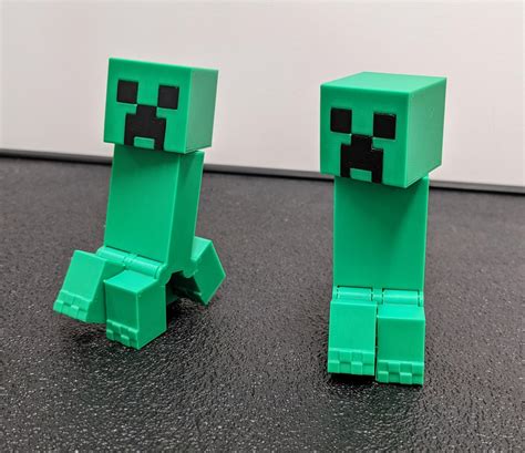I Created A 3d Printable Creeper That Can Move R Minecraft