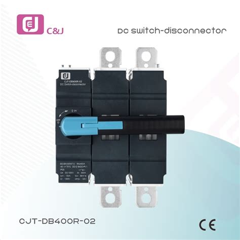 Manufacturer Price 400a Manual Isolation Load Breaker Dc Switch Disconnector Dc Switch