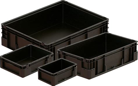 Esd Conductive Plastic Containers Bekuplast Bekuplast