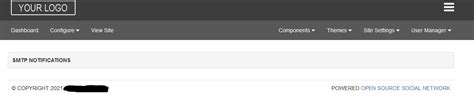 can t see the smtp configuration fields · issue 9 · opensource