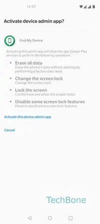 How To Enable Or Disable Device Admin Apps OnePlus Manual TechBone