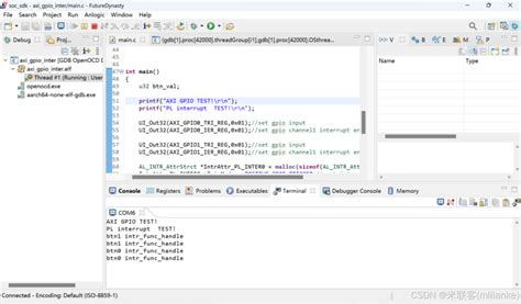 米联客 安路飞龙dr1 Fpsoc Sdk入门篇连载 09 Pl Axi Gpio实验dr1中自定义axi Csdn博客