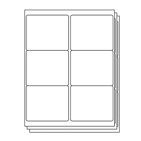 Blank Rectangle Labels Officesmartlabels