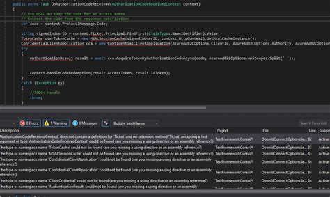 Aspnet Core 2 Get These Build Errors When Incorporating Into My Own Web Api · Issue 34