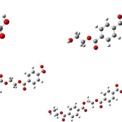 Molecular Structure Of A Monomer B Dimer C Trimer And D