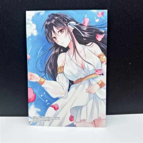 日本 騎士團團長想要獨占原眼鏡少女 蔦屋書店限定 特典 收藏 騎士団長は元メガネ少女を独り占めしたい 收藏卡 色紙 蝦皮購物