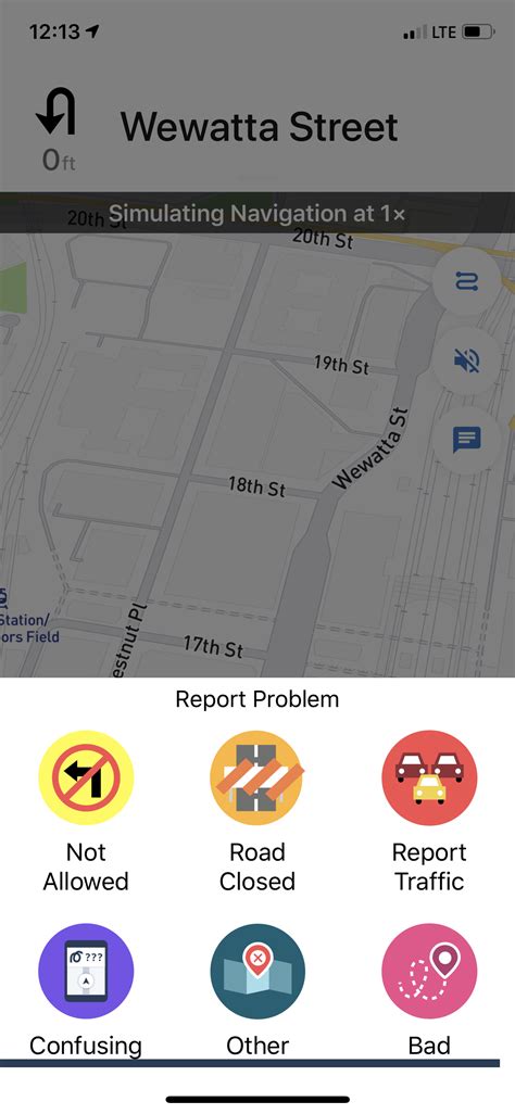 Feedback Ui Is Squashed Issue Mapbox Mapbox Navigation Ios Github