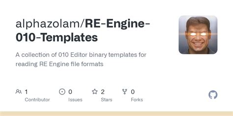 Github Alphazolamre Engine 010 Templates A Collection Of 010 Editor Binary Templates For