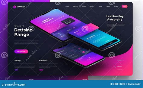 Sleek Symphony Vector Ui Ux Excellence Ai Generate Stock Illustration Illustration Of Appeal