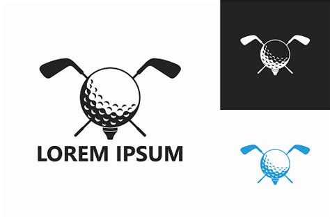 골프 로고 템플릿 디자인 벡터 엠블럼 디자인 컨셉 크리에이티브 심볼 아이콘 재생 골프에 대한 스톡 벡터 아트 및 기타 이미지