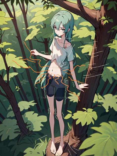 Toppling Anime Girl Stomach Growling By Thiniht On Deviantart