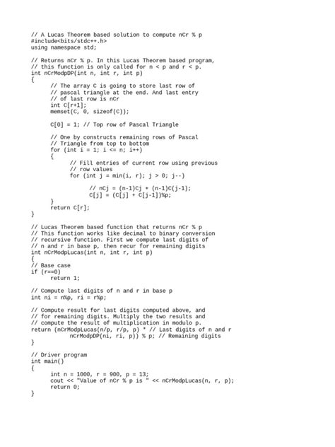 Ncr Lucas Method Pdf