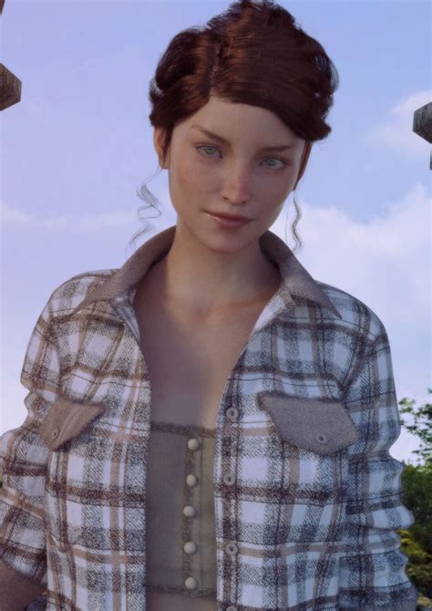 Amelia D Render Digital Art By Hyp St