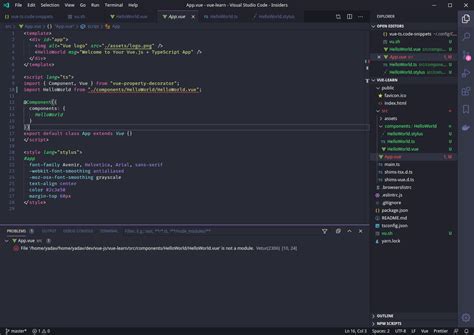 Is Not A Module Error · Issue 1816 · Vuejsvetur · Github