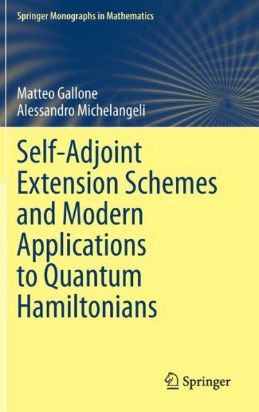 self adjoint extension schemes and modern applications to quantum