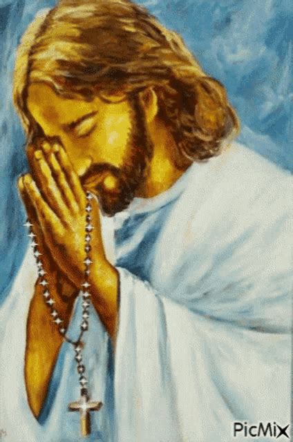 Jesus Christ Praying  Jesus Christ Praying Rosary Discover