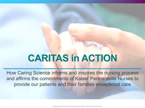 Caritas In Action Launch How Caring Science Informs And Inspires The